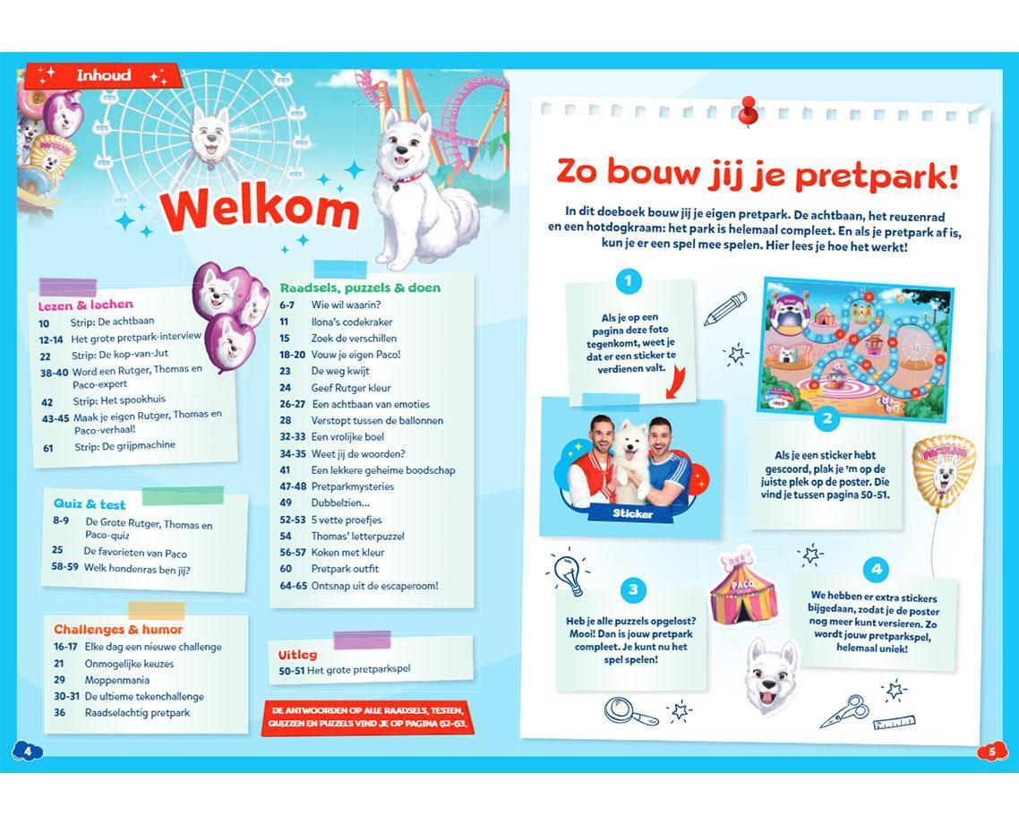 Het Doeboek van Rutger, Thomas & Paco 2 - Studio Sabine